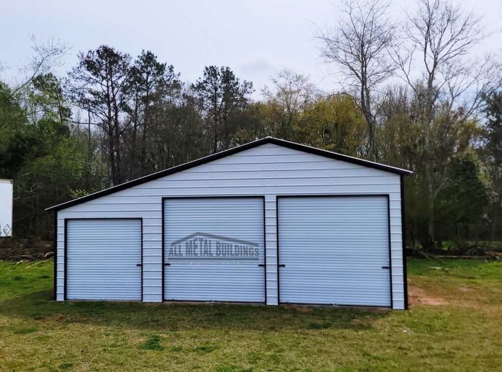 Metal Building with Lean-To | All Metal Buildings GA